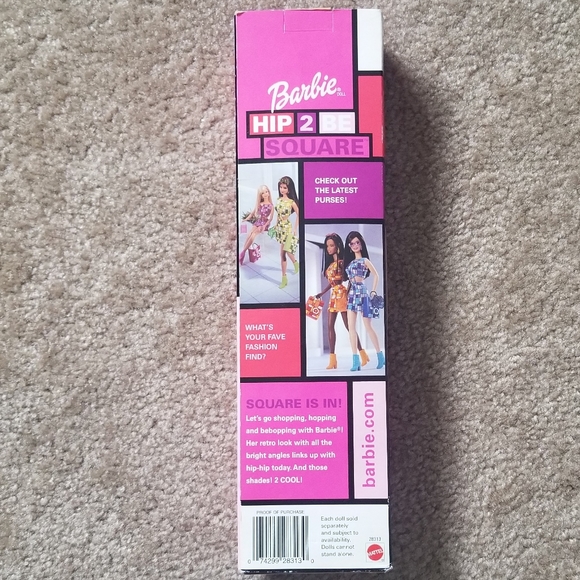 Barbie | Toys | Nib Hip 2 Be Square Barbie Pink 200 Mattel | Poshmark